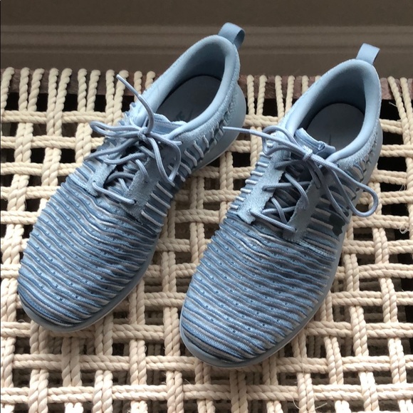 Nike | Shoes | Light Blue Nike Textured Waved Sneakers | Poshmark